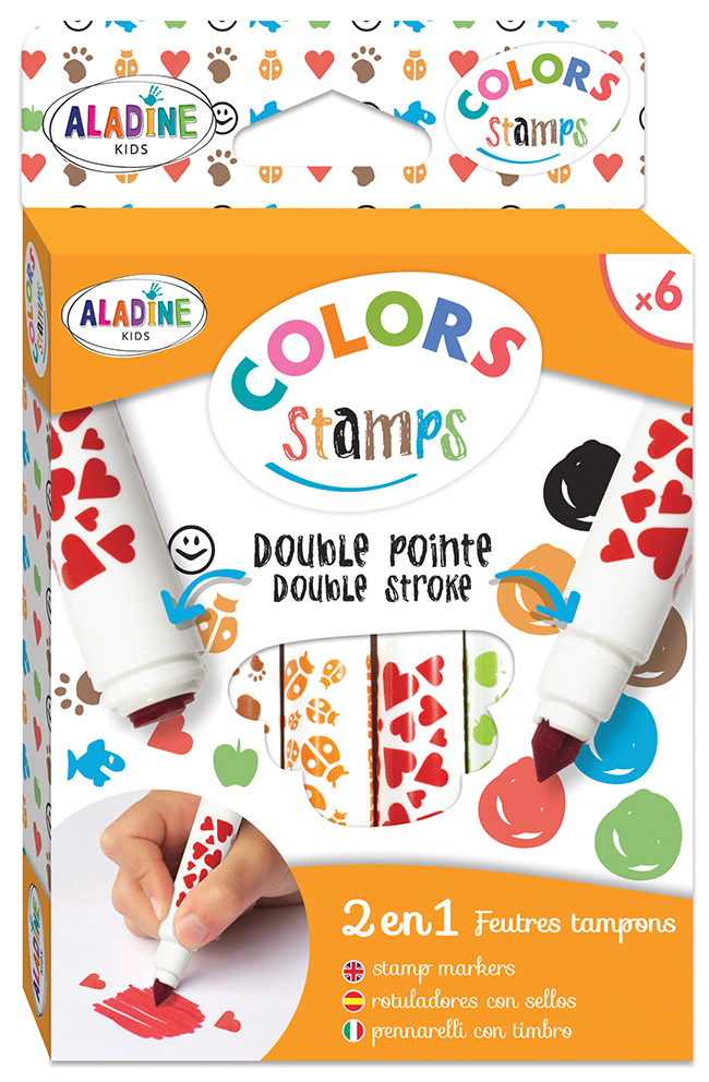 Colors Stamps - Aladine, le DIY (enfin) accessible